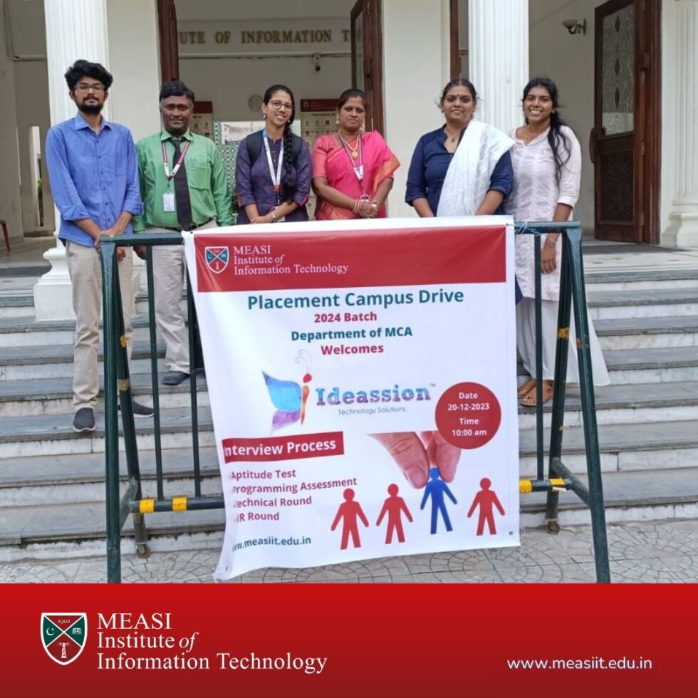 Placement Campus Drive – Ideassion Technologies | MEASI INSTITUTE OF ...