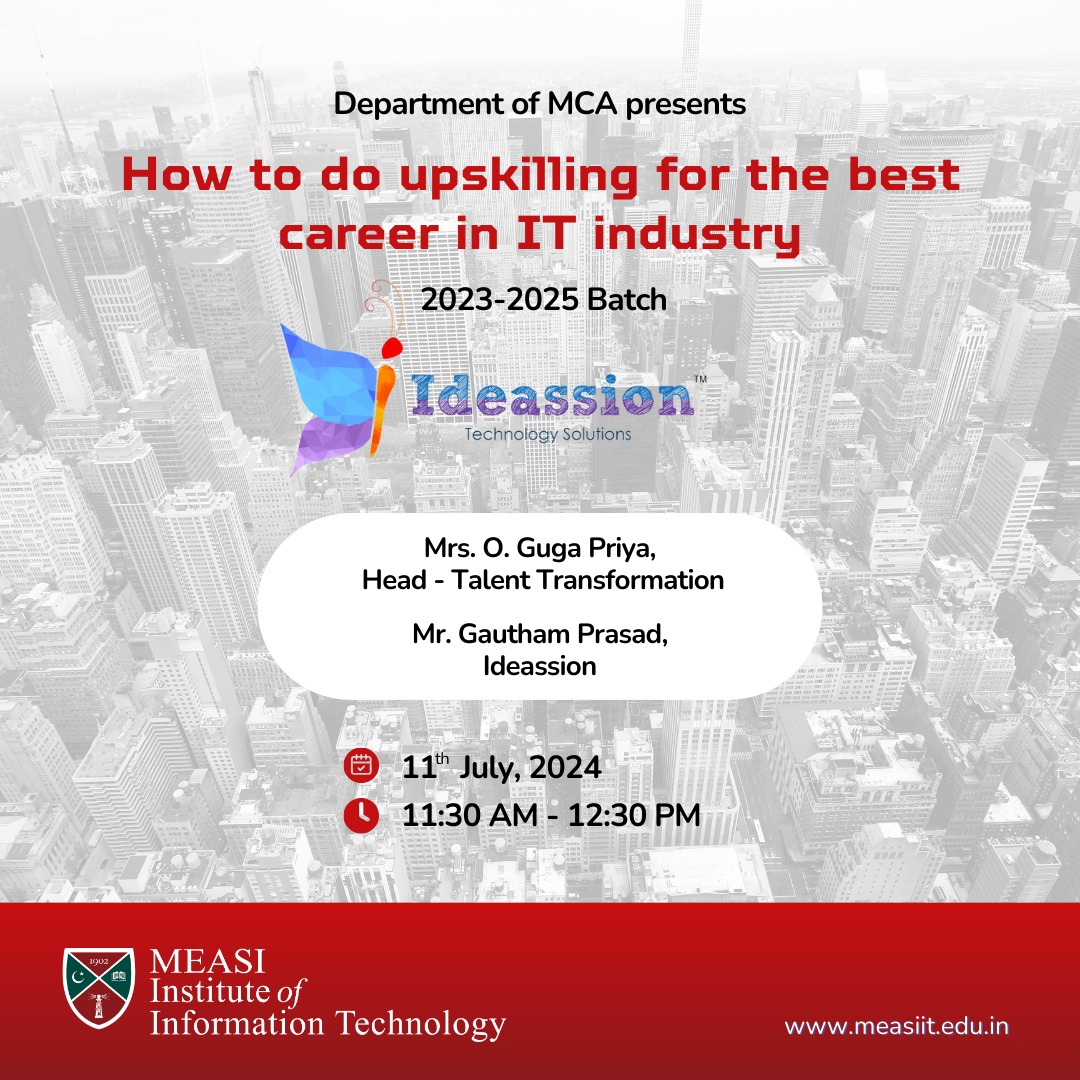 MEASI INSTITUTE OF INFORMATION TECHNOLOGY | CHENNAI